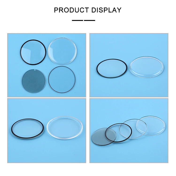 High Transparency Optical Glass Disc Diving Watch Glass Silk Screen ...
