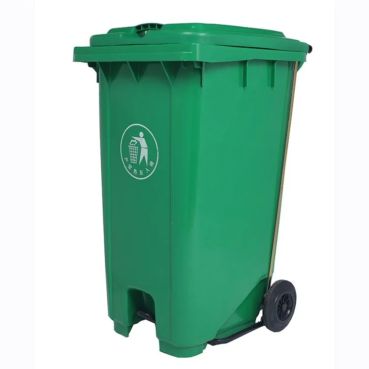 Custom Hdpe Plastic Dustbin 120 Liter Wheelie Waste Bin Recycle Bin ...