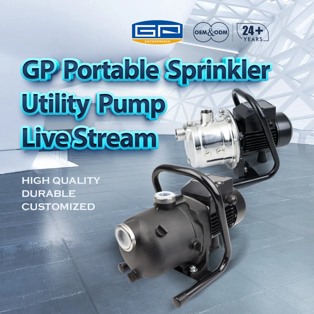 Portable Sprinkler Utility Water Pumps from GP Enterprises Product Show Stream 2022 - Alibaba.com