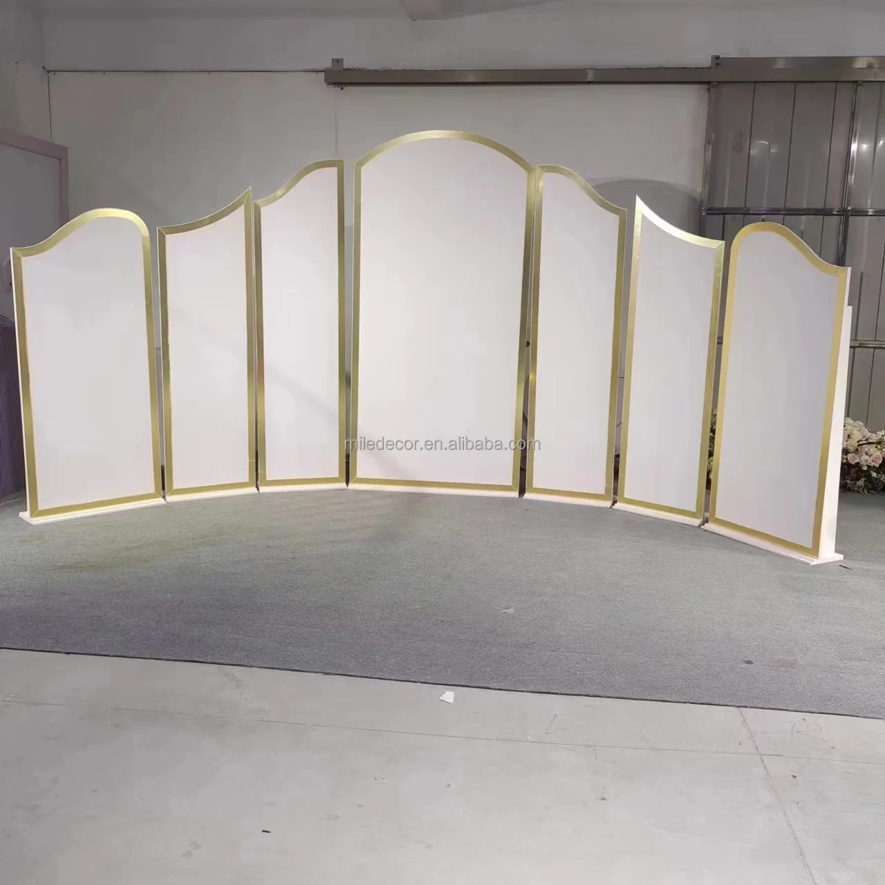 Luxury Wedding Prop Stage Backdrop Decoration Arch Backdrop Stand Pvc ...