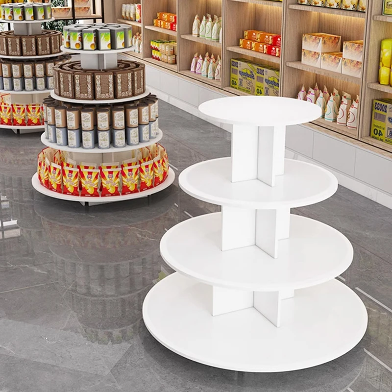 Modern Design Wooden Supermarket Multifunctional Storage Rack ...