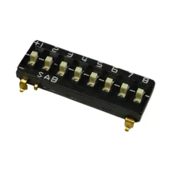 2.54mm Dt Series Smd/smt (gull Wing) Dip Switch Dts06l01/e Dip Switch ...