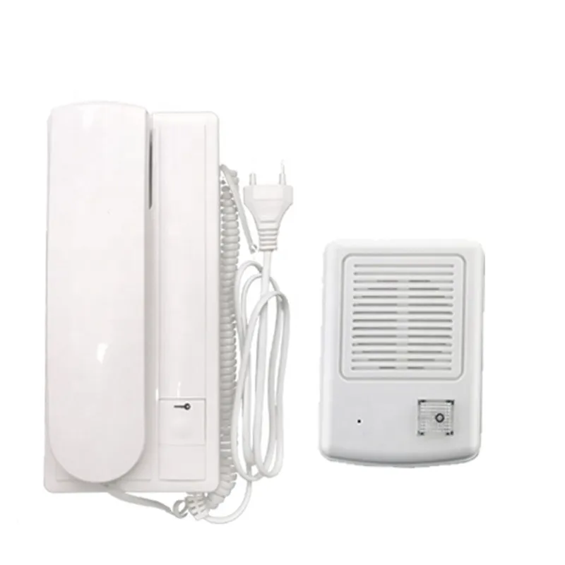 Audio Door Phone 2 Wired Audio Intercoms System Door Phone Call ...