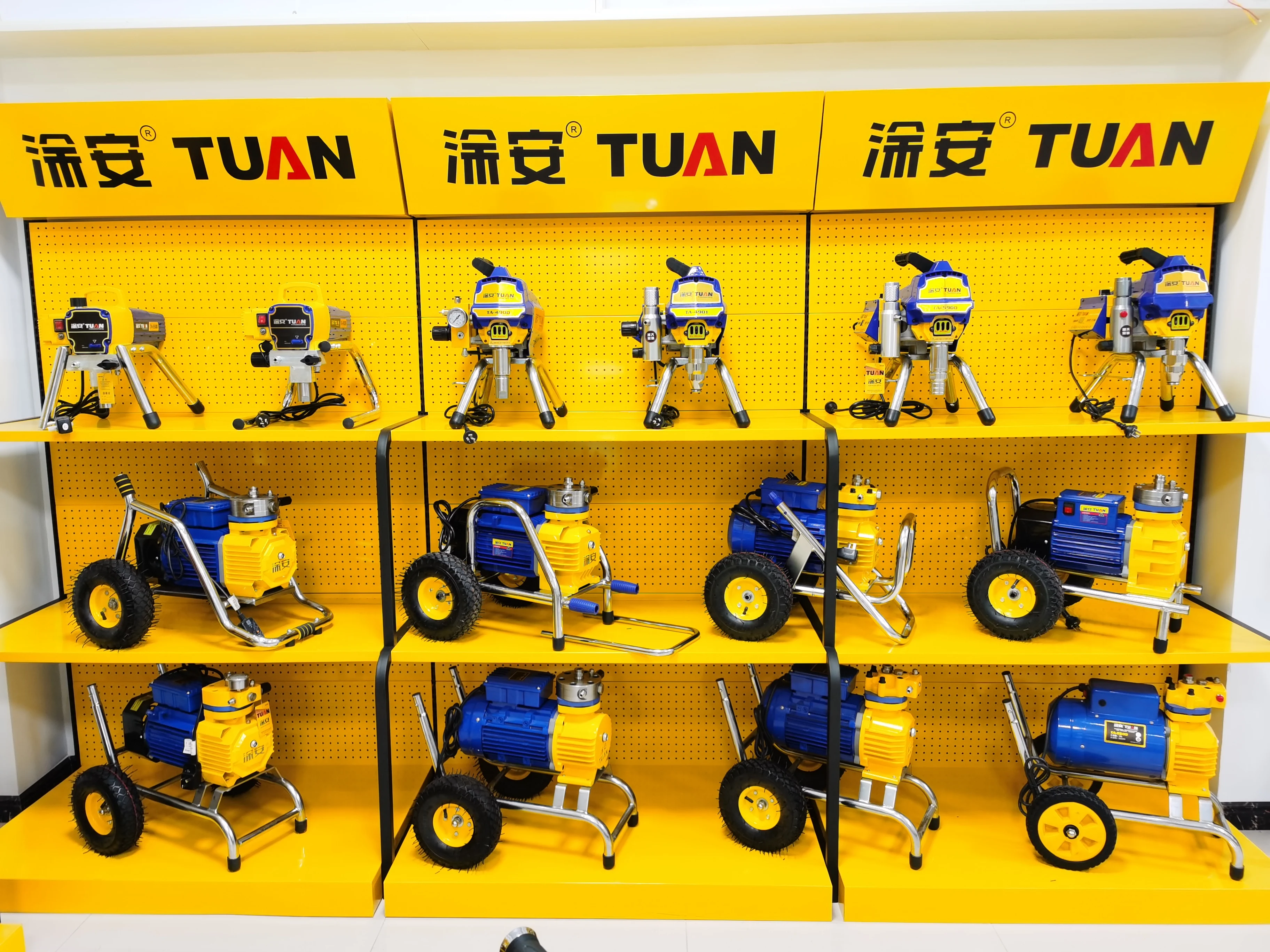 TUAN Q9 Professional Grade Gasoline Power Hydraulic Putty Machine ...