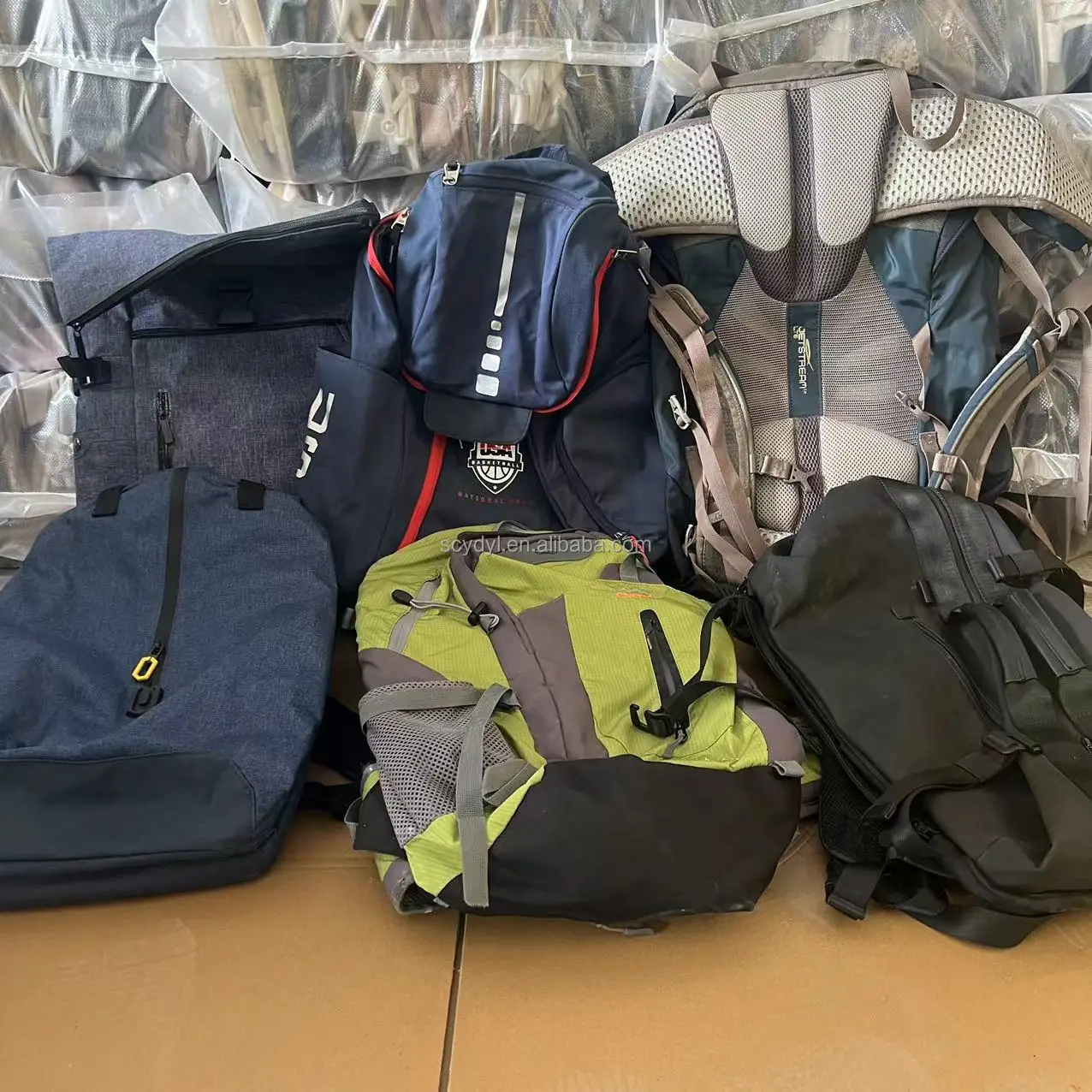 A8 Used Branded Backpack Bags Bale Backpack Second Hand Backpack Of ...