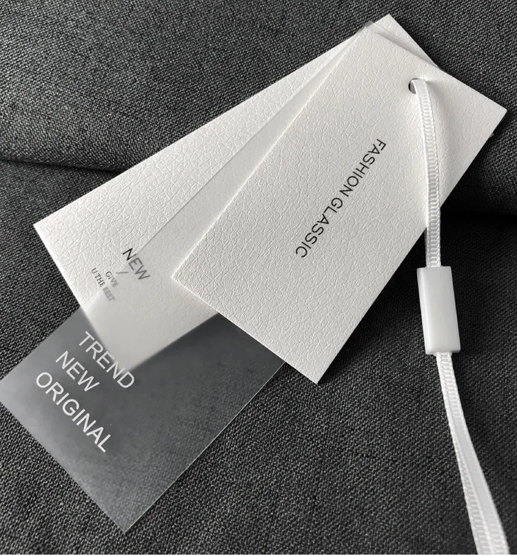 Custom Biodegradable Fashion Style Clothing Tag