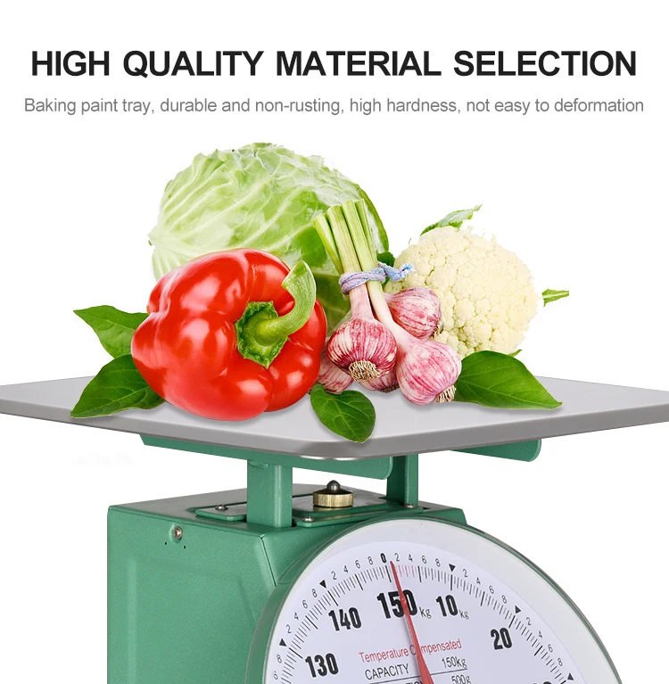 150kg Mechanical Dial Spring Portable Scale With Bowl - Buy Spring ...