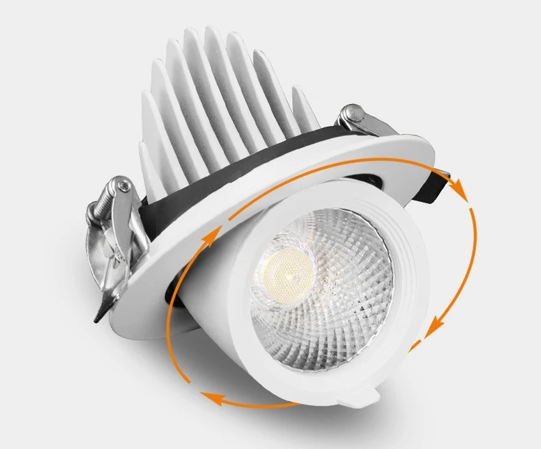 For Home Shop Office 360 Degree Rotatable Led High Light Cob Ceiling ...