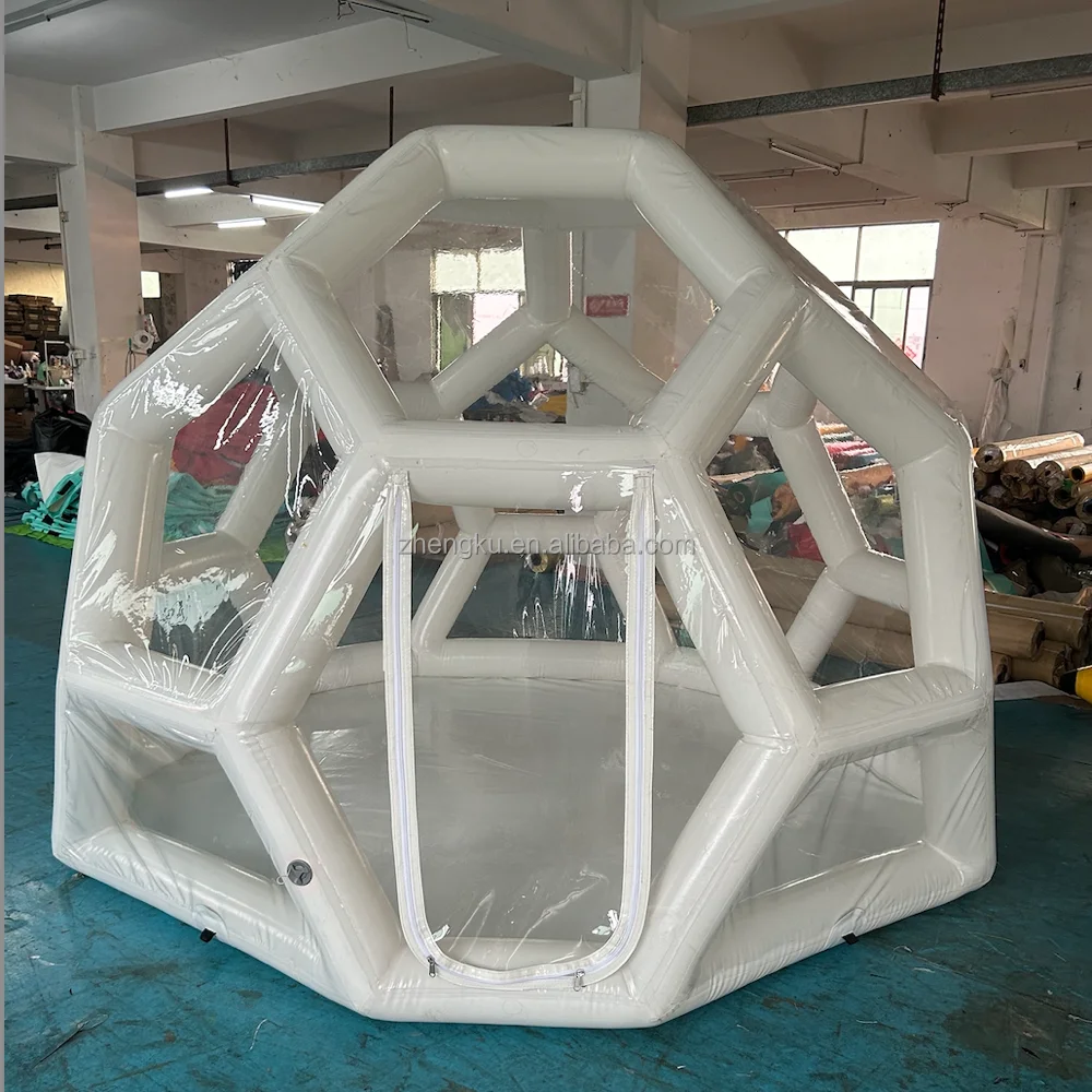 Outdoor Inflatable Starry Bubble Tent Transparent Inflatable Camping ...