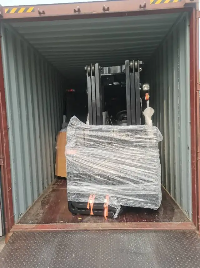 Warehouse 3 Way Stacker 1 Ton 1.5 Ton Seated Stand On Type Electric ...