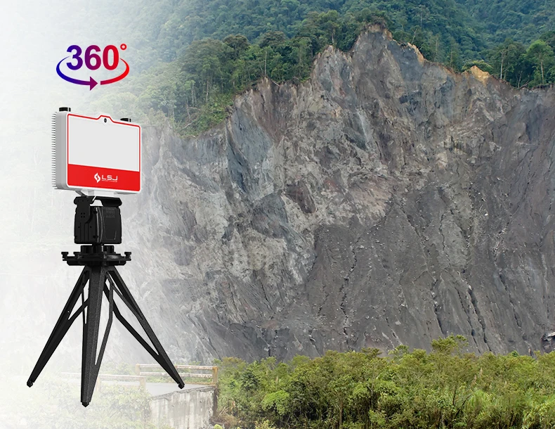 LSJ HXSAR-2KS Slope Monitoring Radar OEM 3-Year Warranty Electric ...