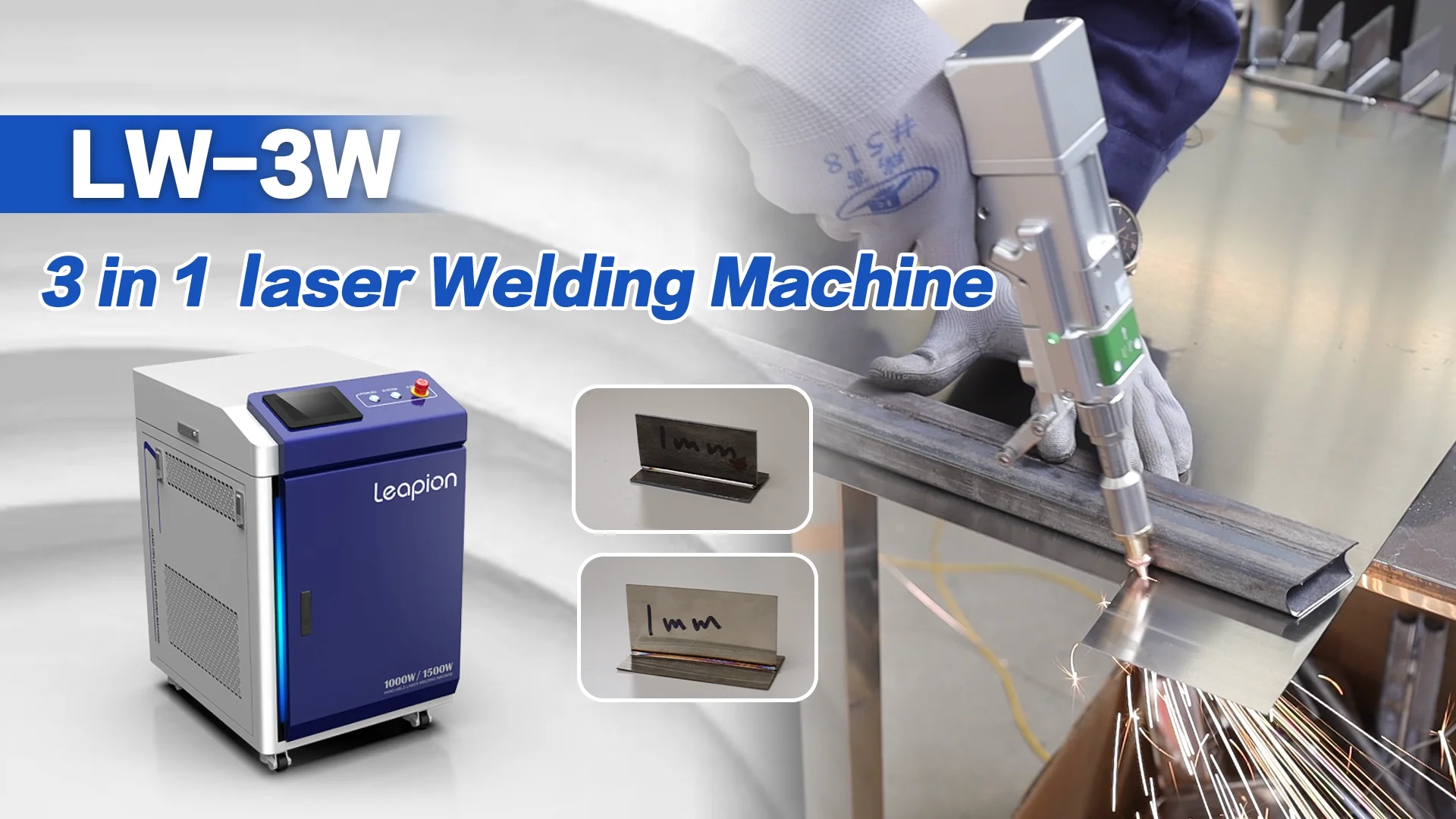 3 In 1 1000w 1500w 2000w Handheld Laser Welding Machine For Stainless ...