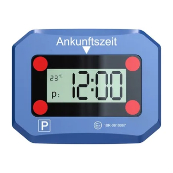 E1 Approved Car Parking Disc Timer Clock Digital Electric Parking Disc ...