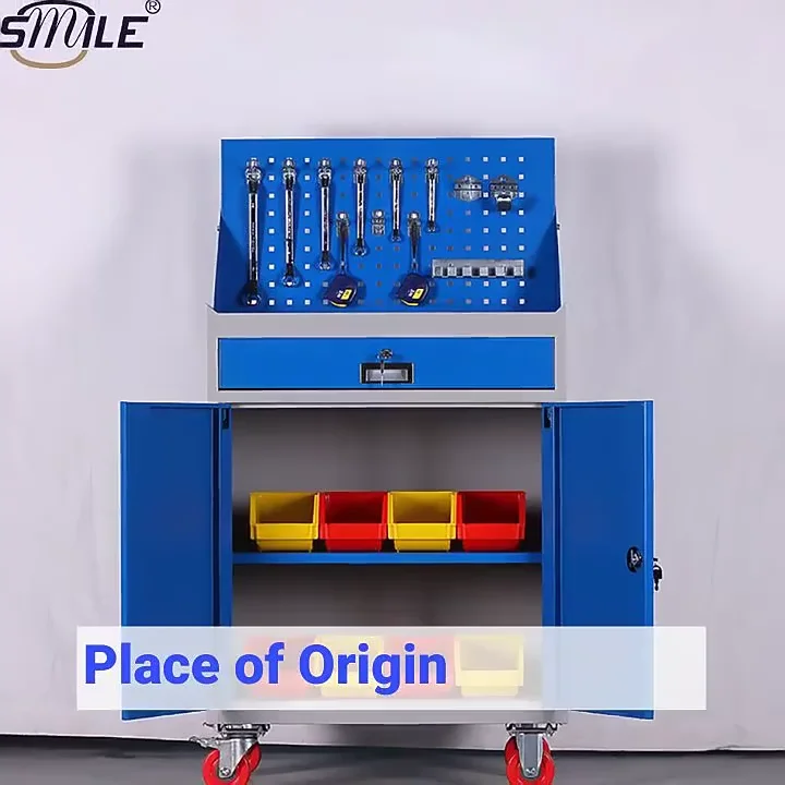 Smile Workbench Cart With Drawers Garage Tool Trolley Box Roller ...