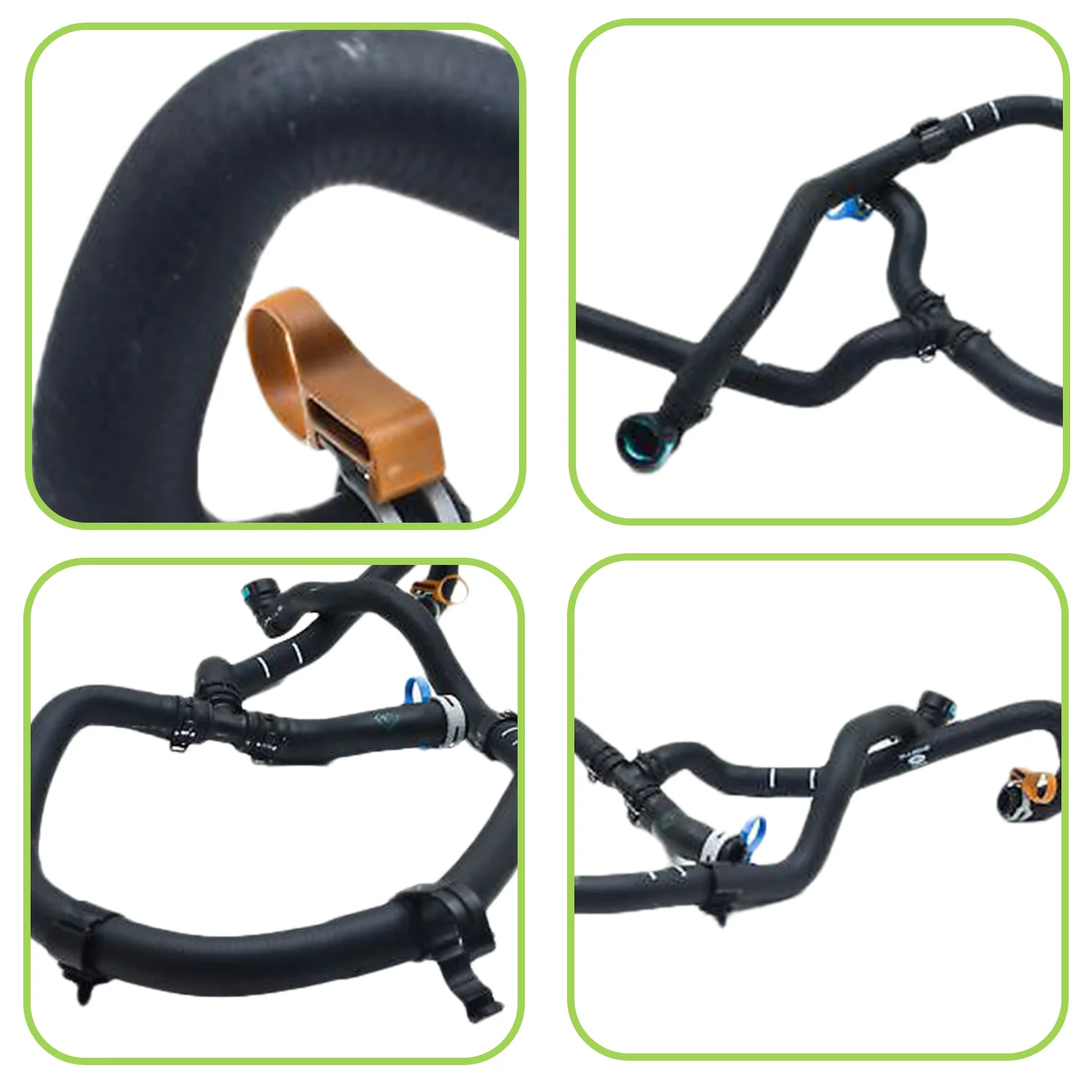 MANER Cooling System LR034628 - New Radiator Hose for Land Rover