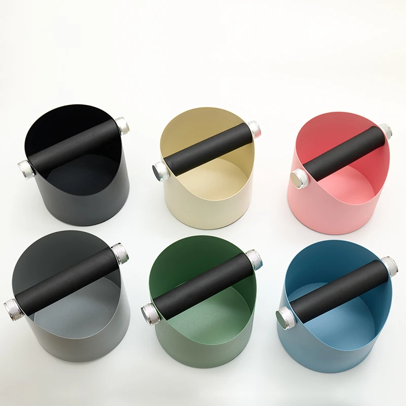 6 Color Knockbox Aluminum Alloy Metal Homeuse Mini Coffee Grounds Knock ...