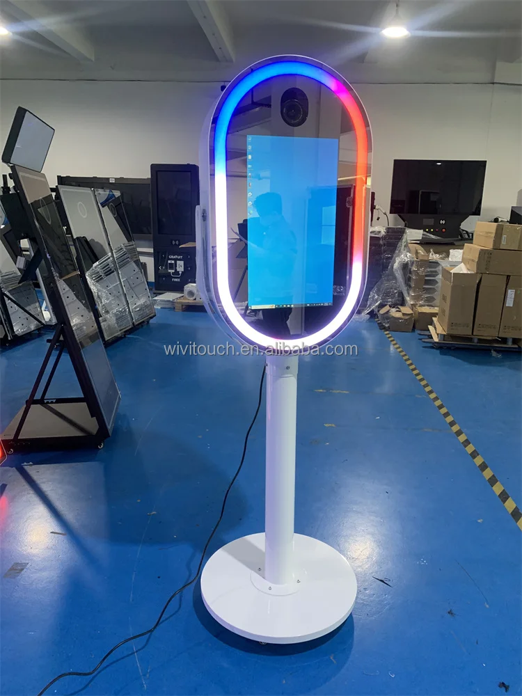 Portable Mirror Selfie Photo Booth Mobile Magic Mirror Photo Booth ...