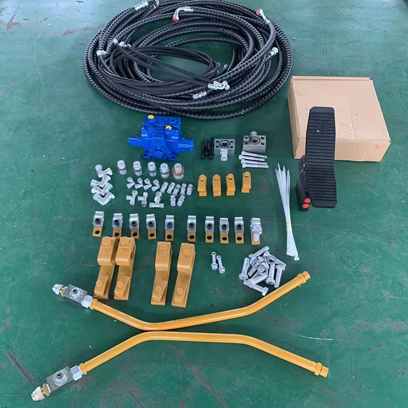 Excavator Rotating Two-way Hydraulic Shear Piping Kits For Sy415h ...