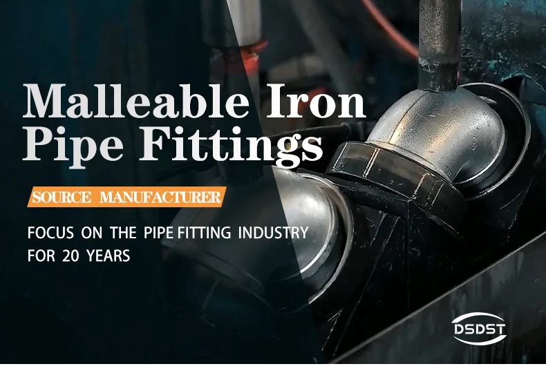 Dip Hot Galvanized Gi Malleable Cast Iron Pipe Fittings 90 Degree Band Equal Elbow For Fire ...