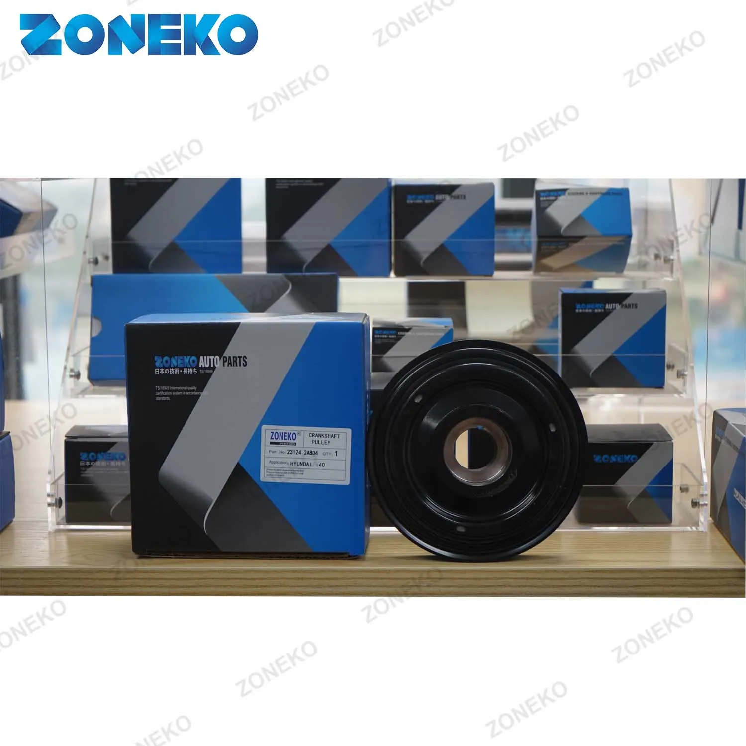 ZONEKO Crankshaft Pulley - High-Quality Hyundai Kia Part