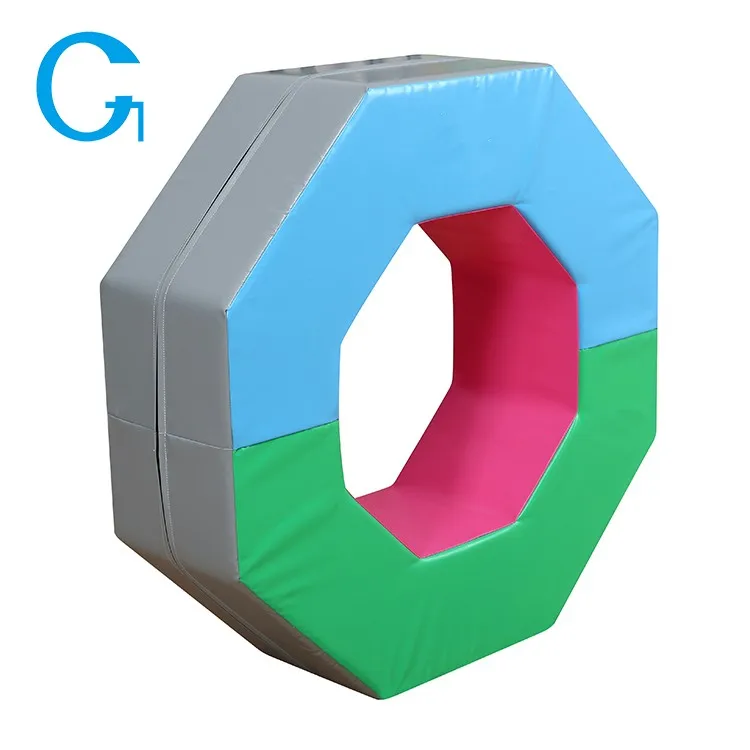 Kids Play Soft Equipment Gym Donuts Tumbling Indoor Training Equipment ...