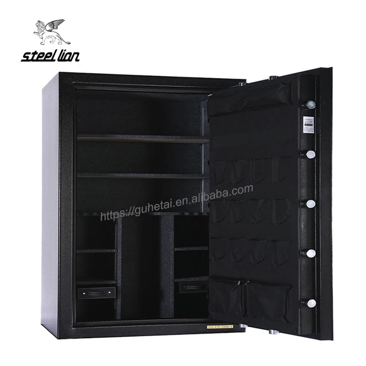Fire Rate 90 Minutes Professional Fireproof Gun Safe Box Steel Gun ...