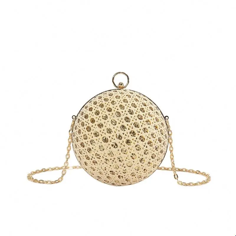 Round Ball Design 2024 New Ladies Party Evening Bags Chain Fashion ...