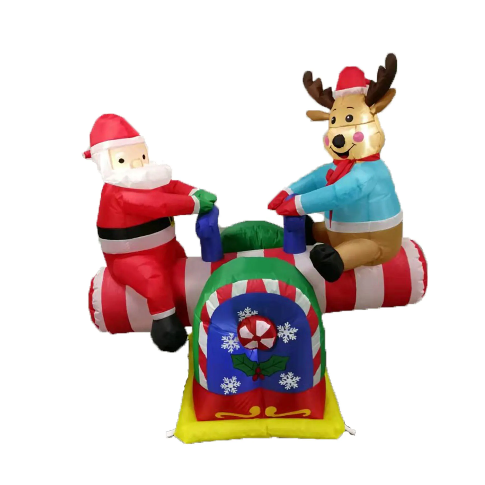 Customized Inflatable Nutcracker Soldier Outhouse Christmas Decoration ...