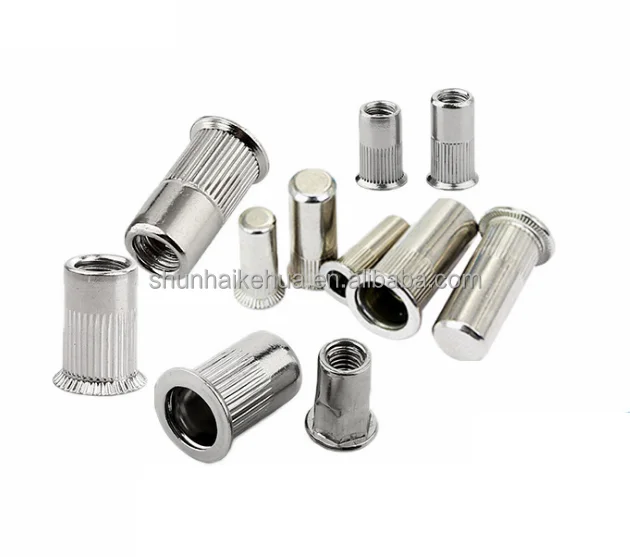 M6 Stainless Steel Knurled Rivet Nut 304 - Durable & Versatile
