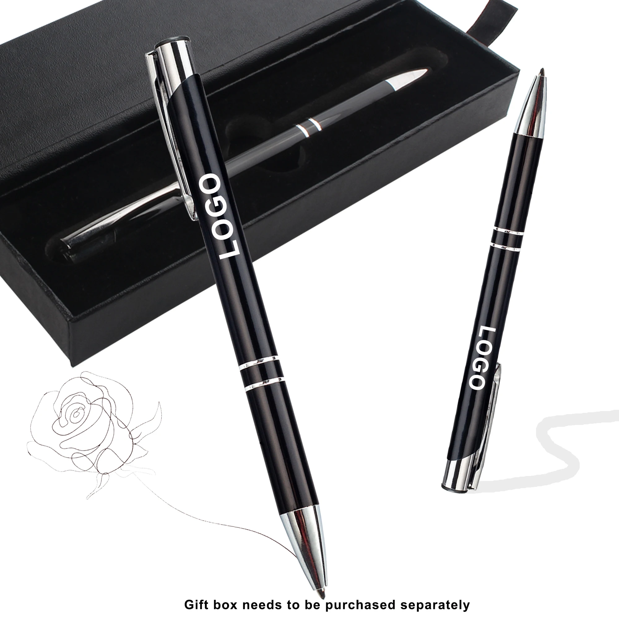 Promotional Metal Stylus Ball Pen With Custom Engraved Logo| Alibaba.com
