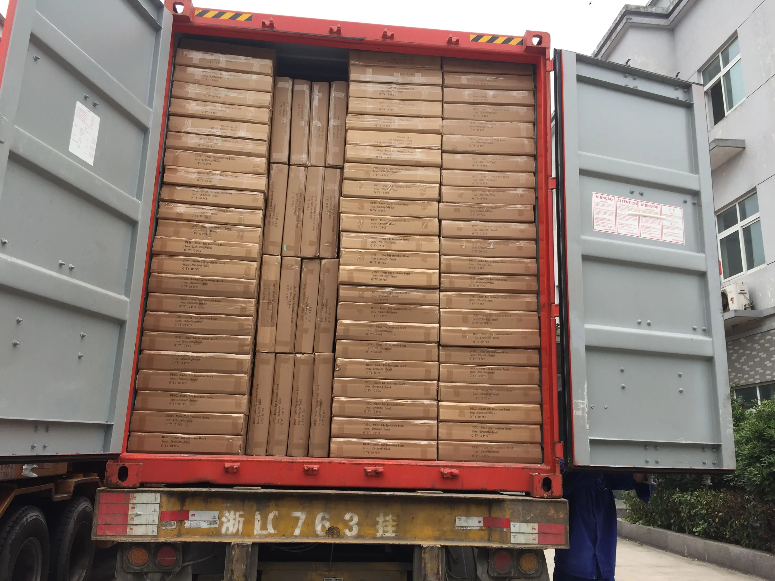 Hangzhou Tyco Polystyrene Foam Tile Backer Board Waterproof System ...