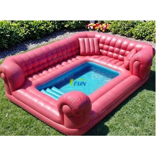 Commercial Inflatable Sofa Bed Pools Inflatables Portable Swimming Pool ...