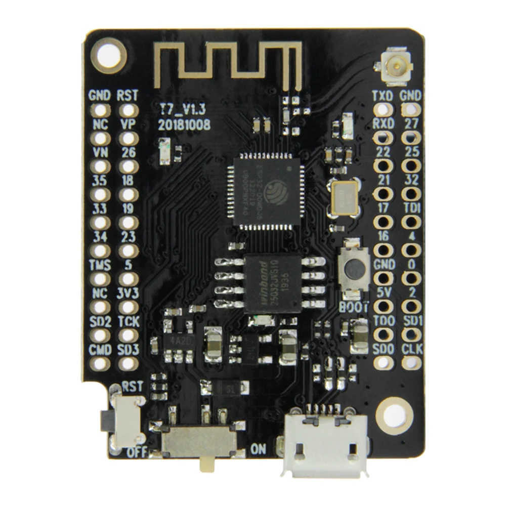 Ttgo T7 V1.3 Mini32 Esp32 Wifi For Ble Module For D1 Mini - Buy Ttgo ...