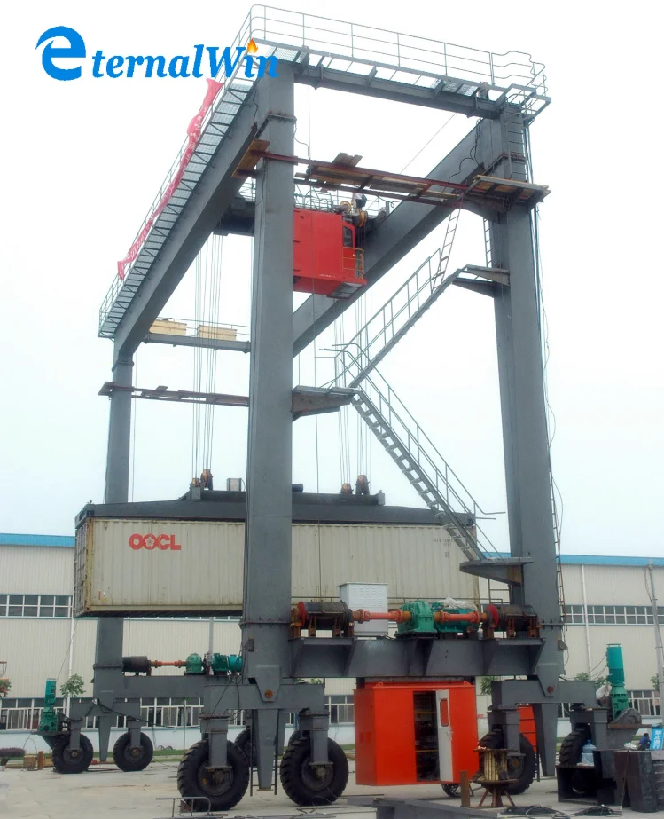 Dock Rtg Portainer Crane Or Sts Container Straddle Carrier - Buy ...