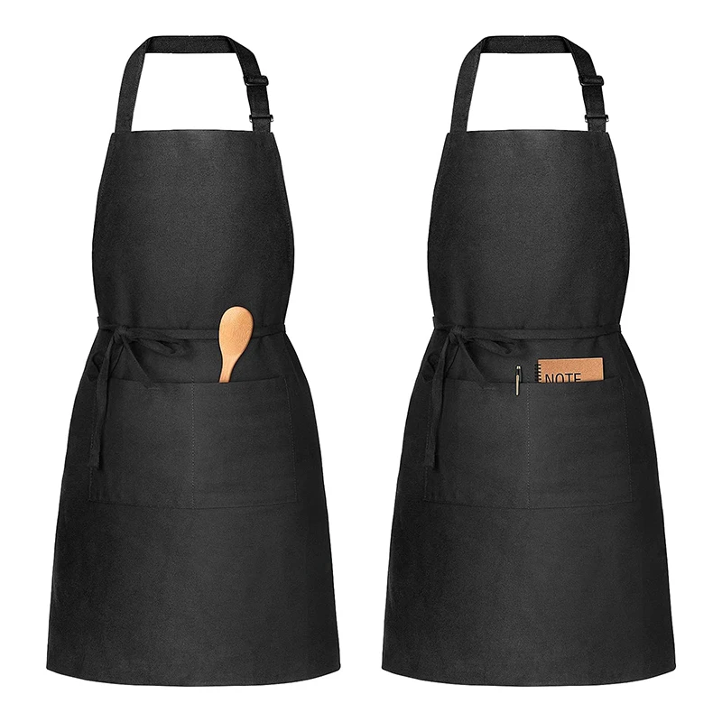 Wholesale Custom Logo Cotton Polyester Waterproof Chef Cooking Aprons ...