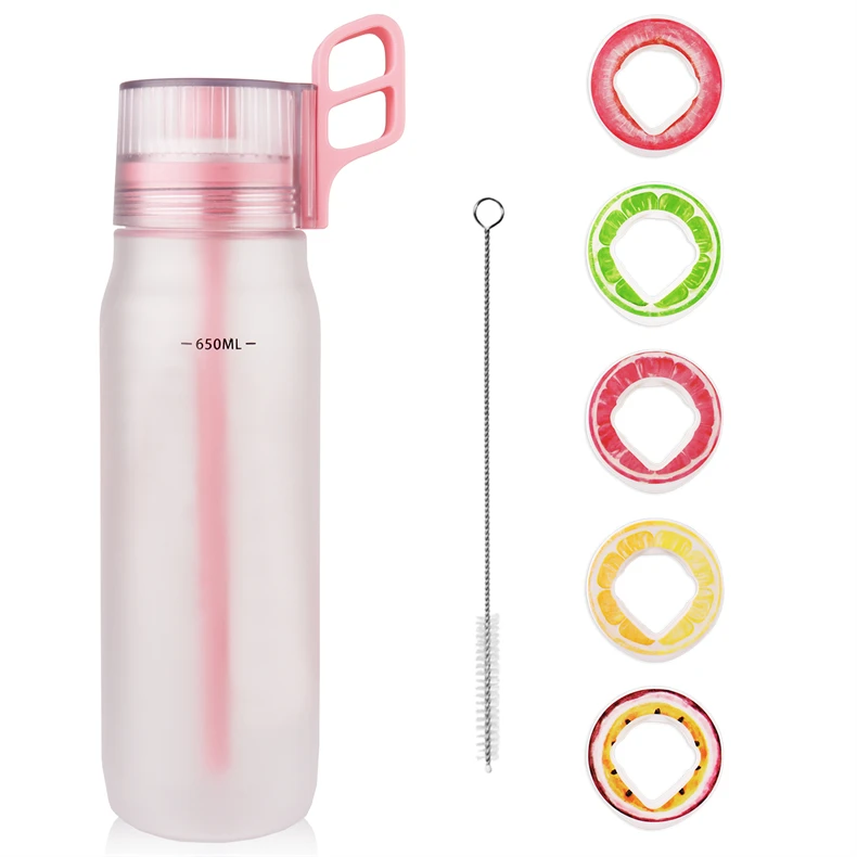 New Product Ideas 2023 650ml Air Scent Water Bottle With Scented Flavour Pods Bpa Free Tritan ...