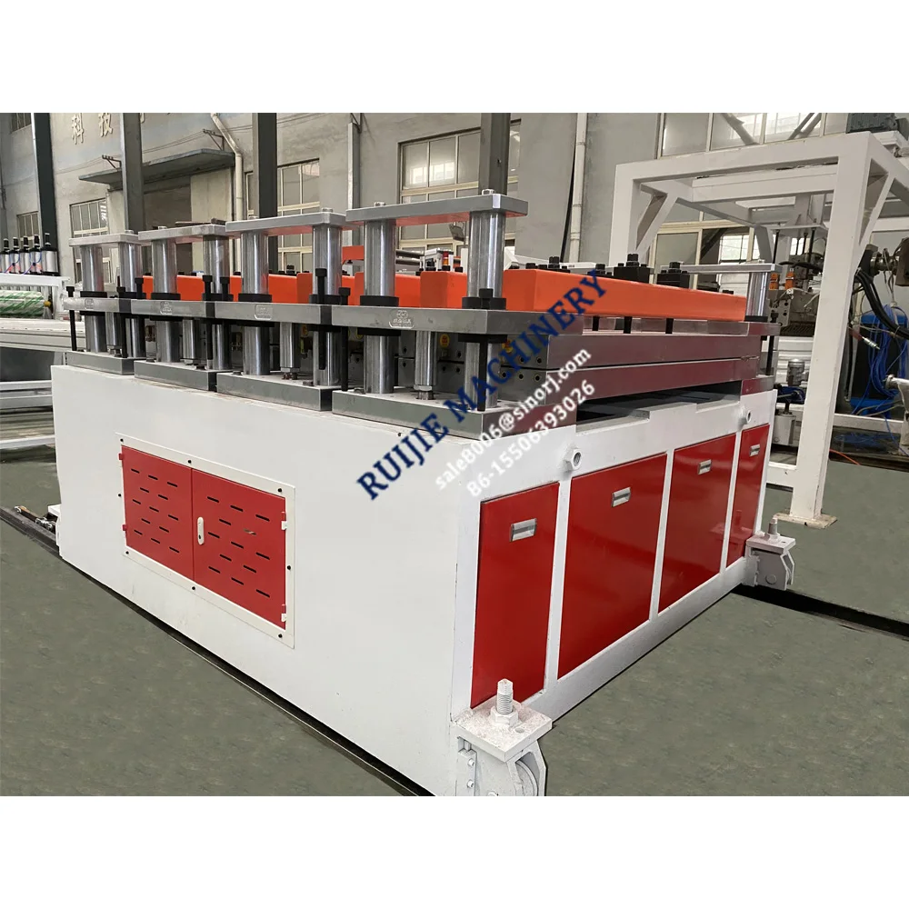 PVC WPC Wood Veneer Plastic Composite Board Extrusion Making Machine ...