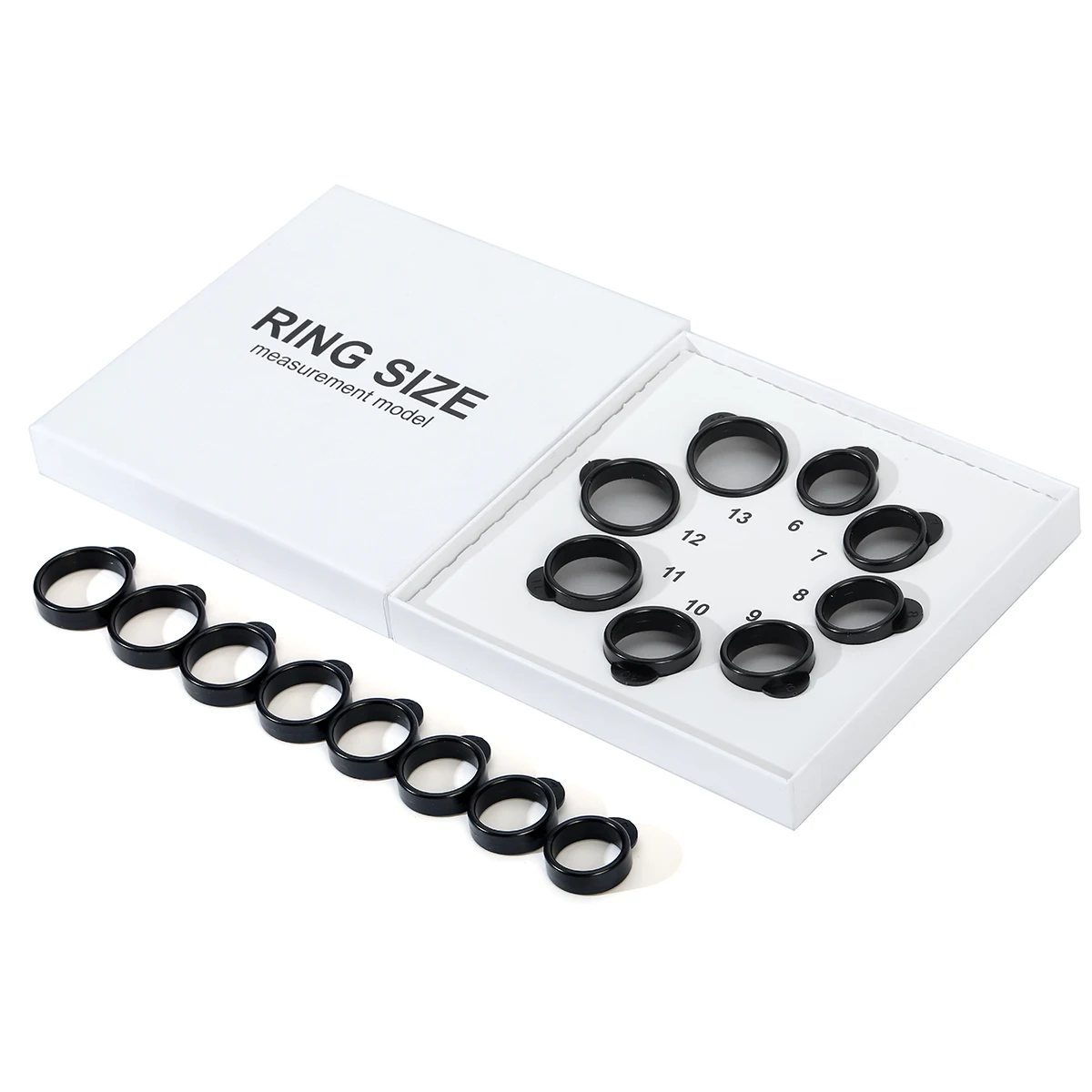 New Smart Ring Sizes Moulds US 6-13 Ring Sizers RS Accessories Finger ...