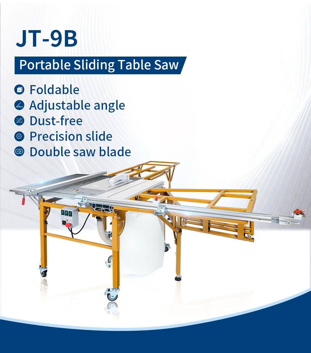 Brushless Dust Free Table Saw for Cutting Wood - Juzhiyuan JT-9BX