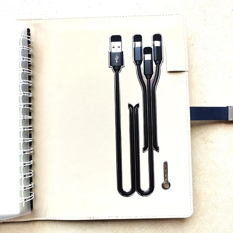 Custom A5 Digital Charging Power Bank Planner Diary Notebook