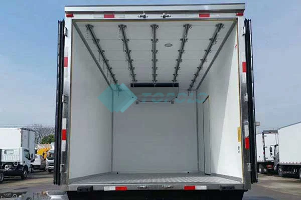Freezer Box Truck For Frozen Food Aluminum Profiles For Refrigerated ...