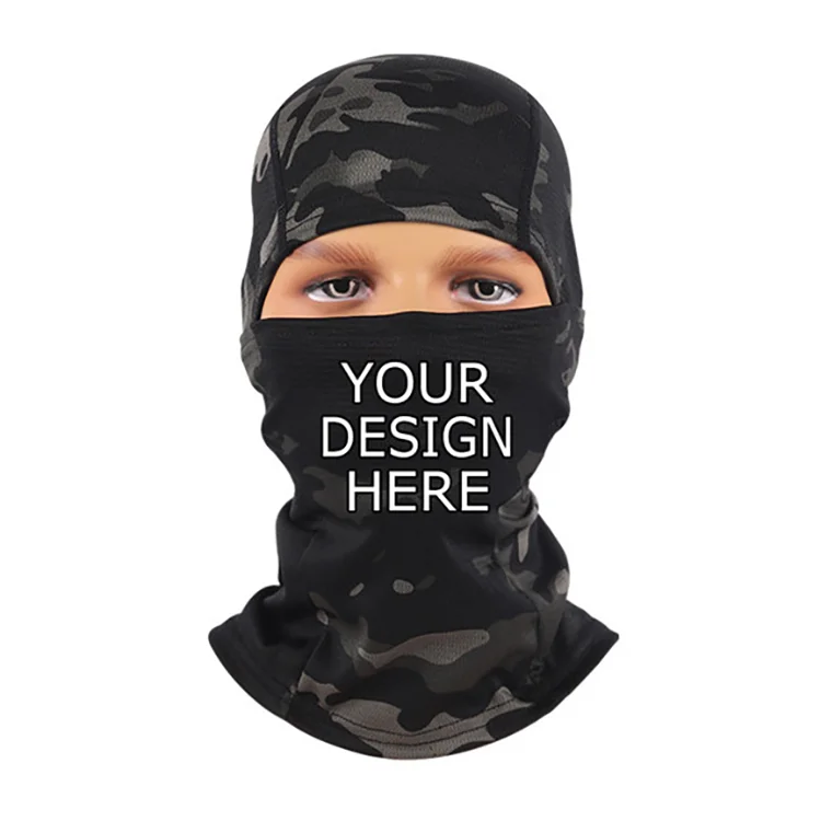 Custom Cs Balaclava Windproof Face Cover Ski Custom Embroidered Logo ...