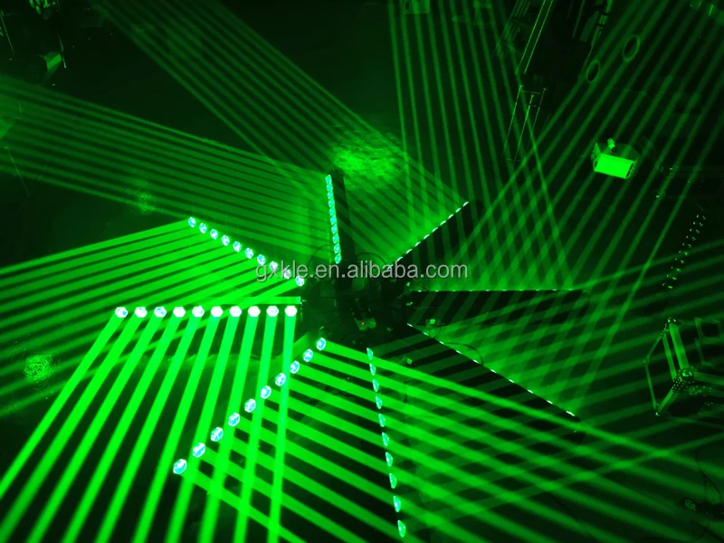 10X40W RGBW Beam Bar DJ LED Effect Rotating Moving Disco Lights