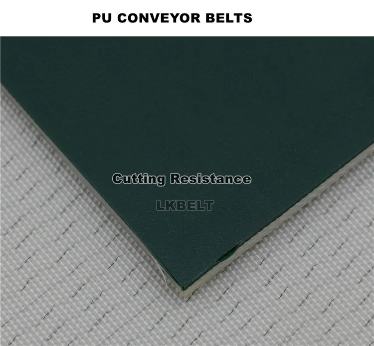 Industrial Flat Belt 1.8mm Thickness Food Safe Conveyor Belt Diamond ...