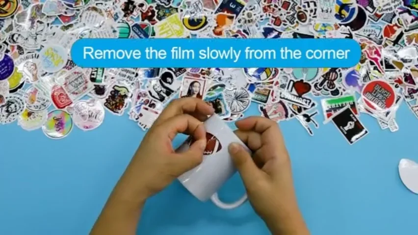 Custom Waterproof Uv Dtf Transfers For Cups Wraps Packaging Uv Dtf Cup ...