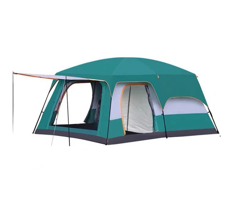 Luxury Large Camping Tent for 5-8 People Two Bedrooms and One Living ...