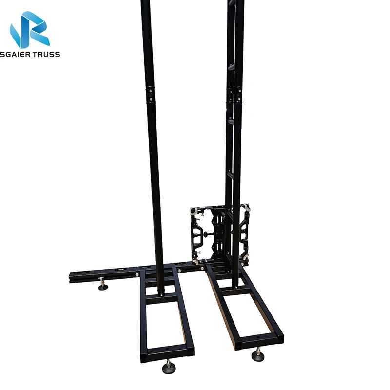 Standing LED Screen Wall Ground Stand Support Truss for LED Cabinet ...