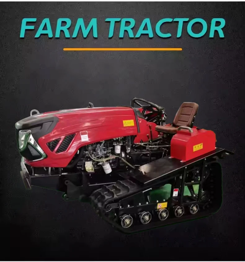 LUTIAN Chassis of Tracked Mini Tractor Crawler for Farm Agriculture