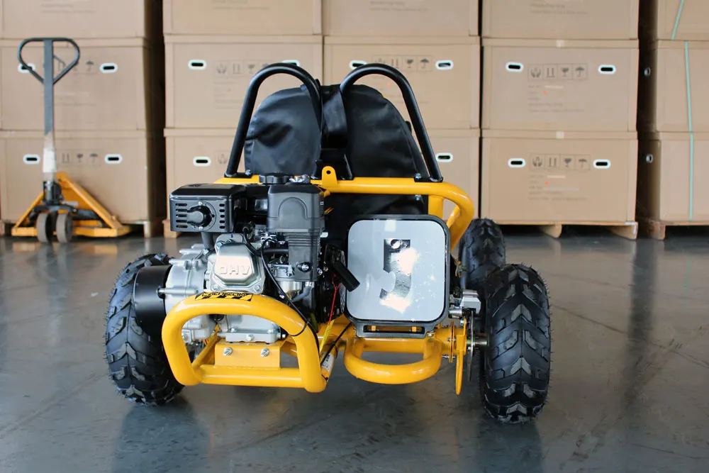 25KM/H Safety Speed Buggy - 105CC Heavy Duty Gasoline Karting