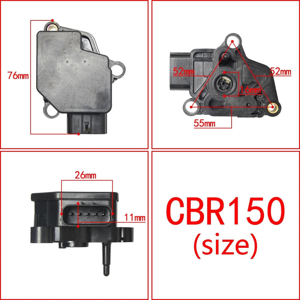 Tps Throttle Position Sensor Tbi For Motorcycle Cbr150 Cbf125 Titan150 ...